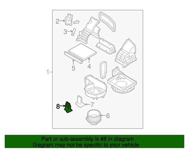 2006-2012 Hyundai HVAC Blower Motor Control Module 97235-1E000 | OEM ...