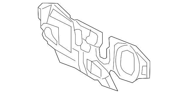 Genuine Toyota Engine Compartment Insulation part# 55223-06300 for 2012 ...