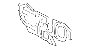 Genuine Toyota Engine Compartment Insulation part# 55223-06300 for 2012 ...