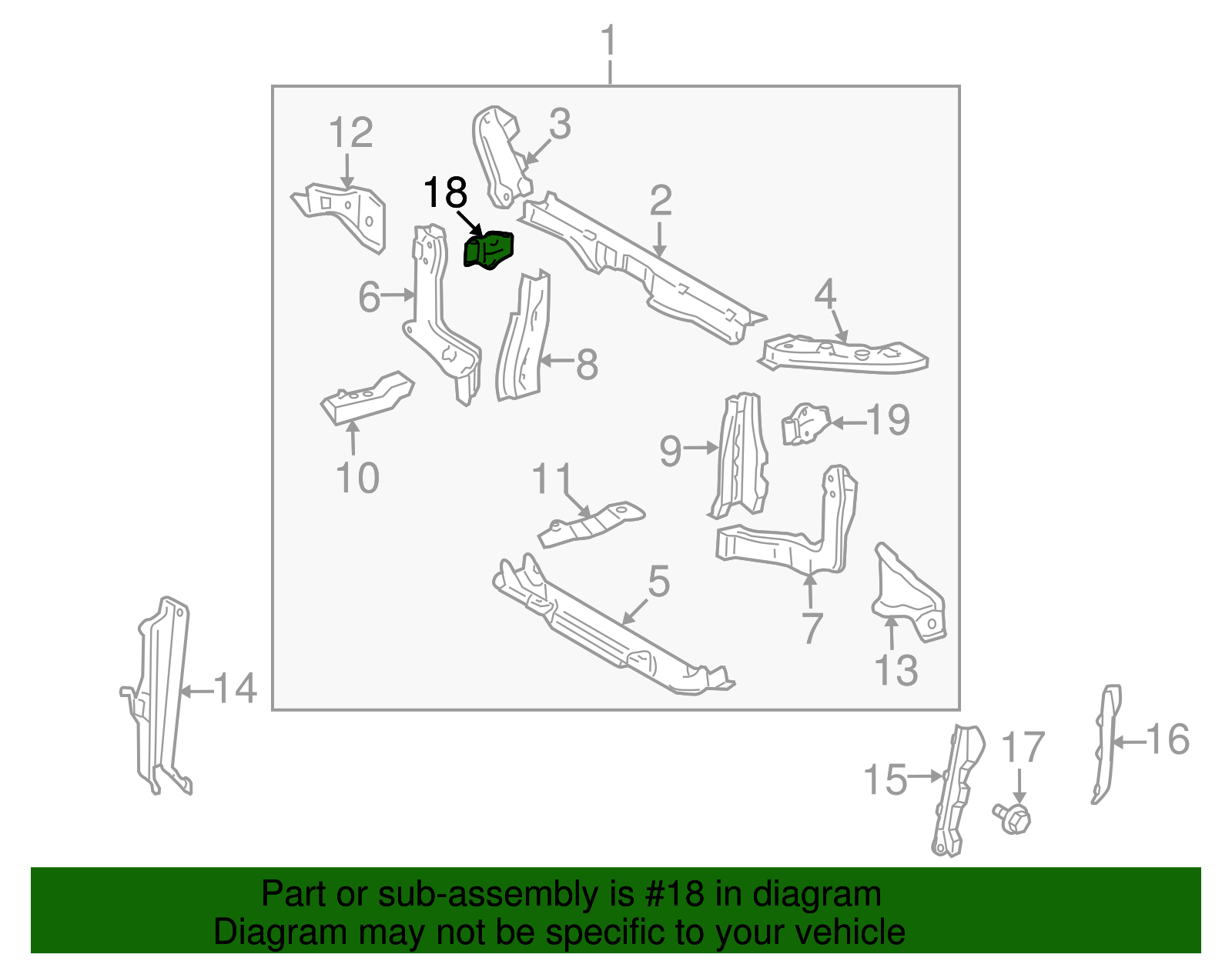 2004-2007 Toyota Highlander 2004-2007 Toyota Highlander - Radiator ...