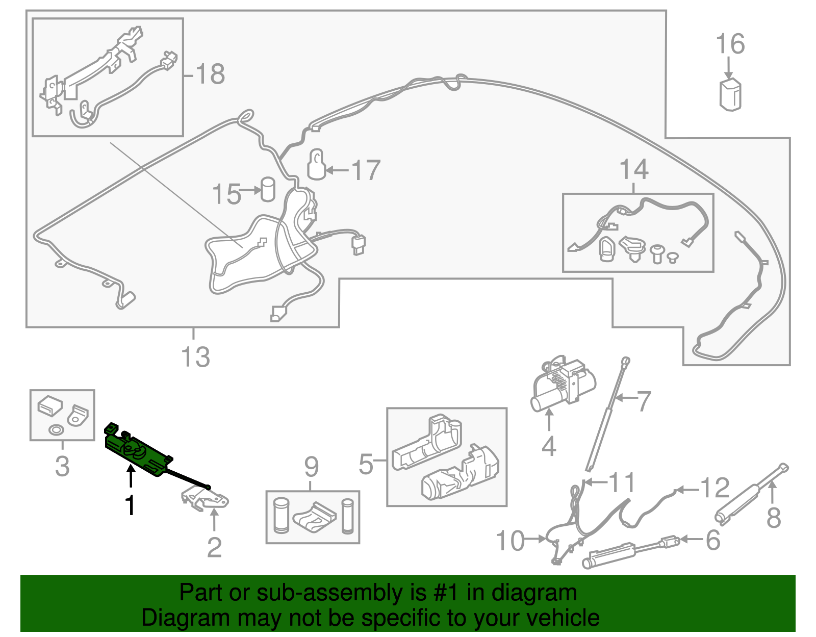BMW 2015-2021 BMW Lock Set 541012 54-34-5-A49-9C3 | BMW AutoNation Parts