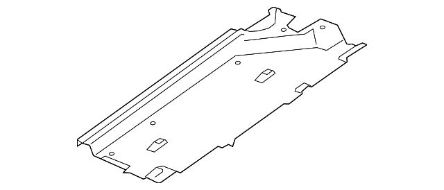 2015-2018 Audi Under-Body Shield 8U0-825-207 | OEM Parts Online