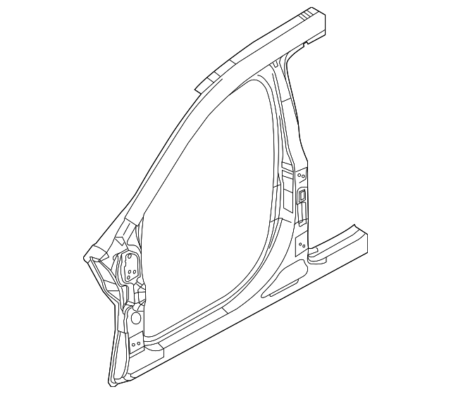 2010-2019 Lincoln MKT Aperture Panel - Driver's Side (LH) AE9Z-74211A11 ...