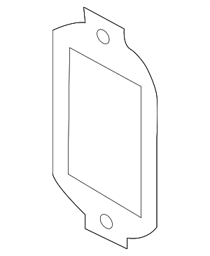 2001-2016 GM Front Oil Cooler Adapter Gasket 97192666 GM ...