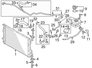 4H0-121-081-S - Tube Assembly 2012-2016 Audi A8 Quattro | Audi OEM Parts