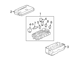 2006-2007 Hummer H3 Block 25796965 | QuirkParts