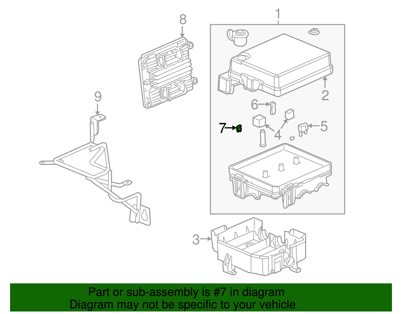 88987713 - Multi-Function Diode 2003-2013 GM | Gateway Buick GMC Parts