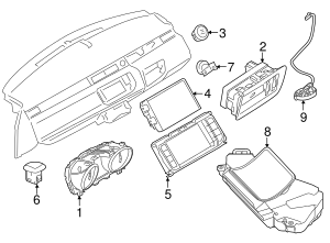 LR112397 - Display Unit 2016-2020 Land Rover | AutoNationParts.com