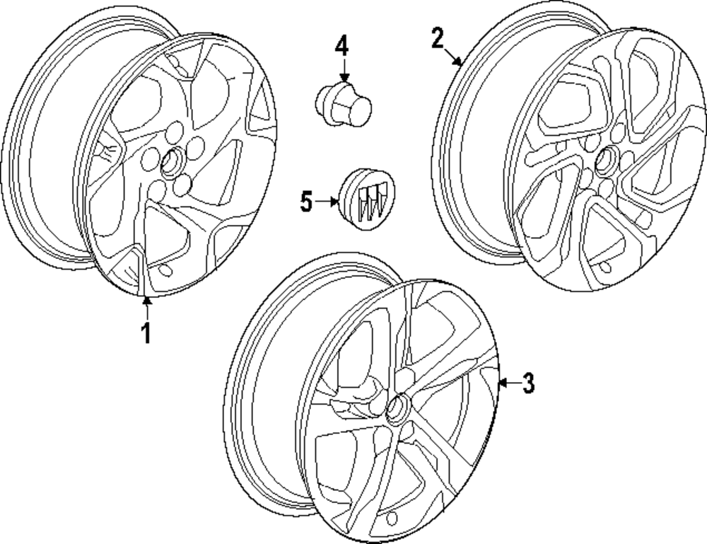 2024-2025 Buick Encore GX Wheel, Alloy 42752010 | GM Parts Center