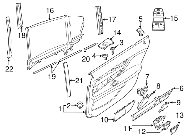 Genuine Sunshade 2016-2022 BMW Part# 51-35-7-338-012 | My Bimmer Parts