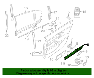 51-42-7-405-229 - Trim Panel - 2016-2019 BMW | BMW Parts Exchange