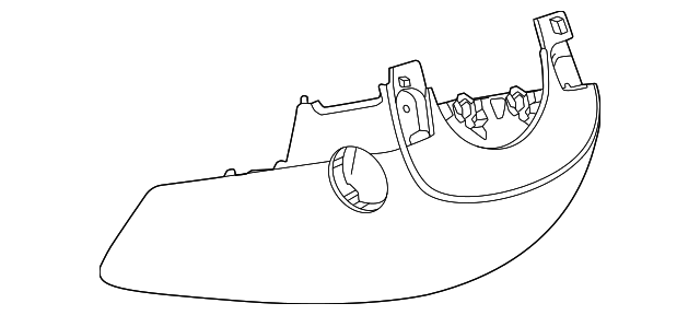 2021-2023 GM Lower Column Cover 85556994 | GMPartsDirect.com