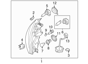 28474-8991B - Control Module - 2003-2014 Nissan | Nissan OEM Parts Direct
