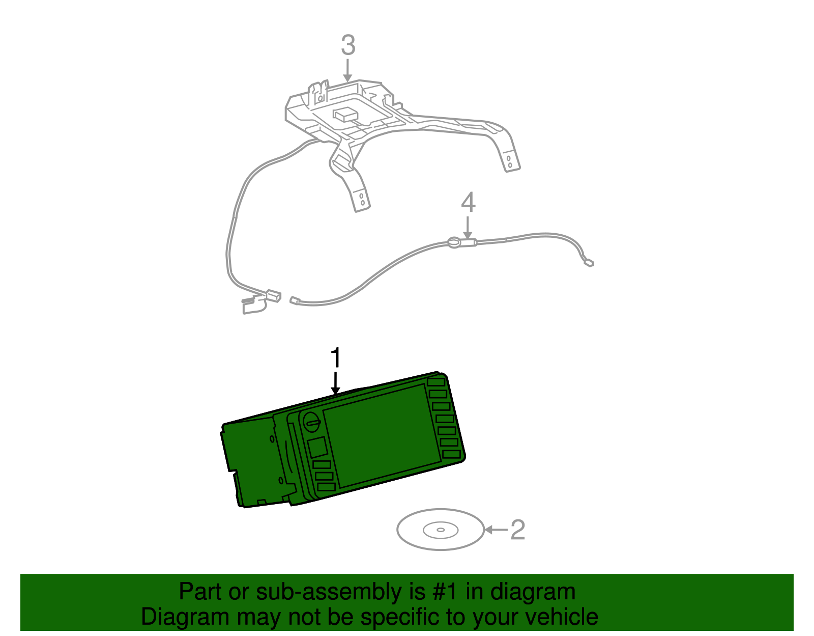 2012-2013 Toyota Corolla Display System 86140-02150 | Toyota Parts Center