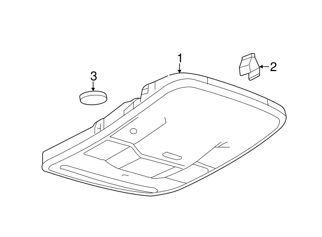 2018-2022 Land Rover Range Rover Sport Overhead Console LR100116 ...
