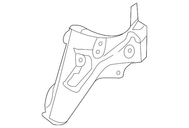 2018-2023 Nissan Apron Reinforced - Driver's Side (LH) G51C9-5RLMA ...