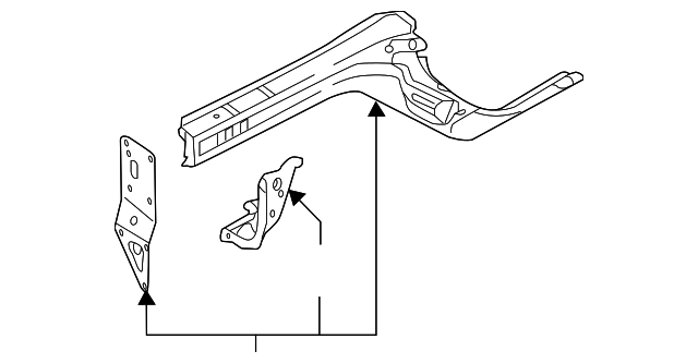 2018-2019 Nissan Kicks Inner Rail - Passenger Side (RH) G5110-5RLMA ...