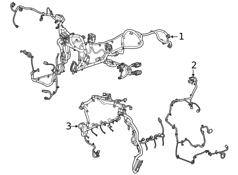 Wiring Harness for 2020 Chevrolet Silverado 2500 HD | GmPW