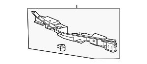2014-2020 Chevrolet Impala Front Bumper Fascia Center Support 84385641 ...