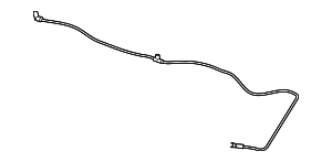 2014-2019 GM Windshield Washer Nozzle Hose 22754401 | GetOEMParts.com