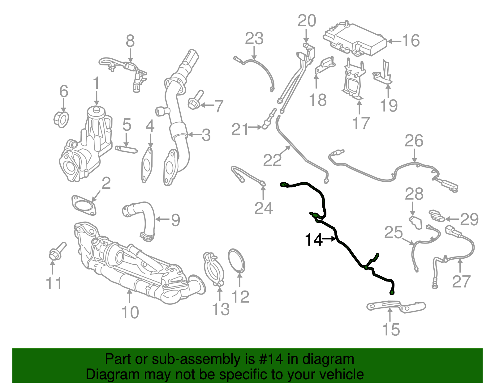CK4Z-9B593-B - Vapor Valve 2015-2019 Ford | Big 3 Auto Parts