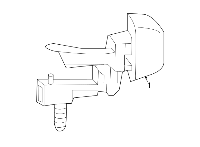 22788117 - Rear License Plate Lamp 2009-2012 Chevrolet Traverse ...