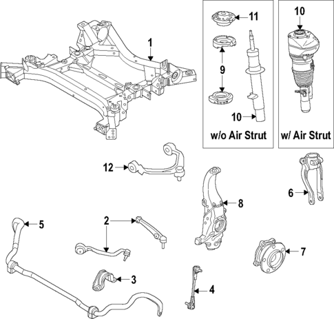 Front Suspension for 2022 BMW iX | OEM Parts & Accessories