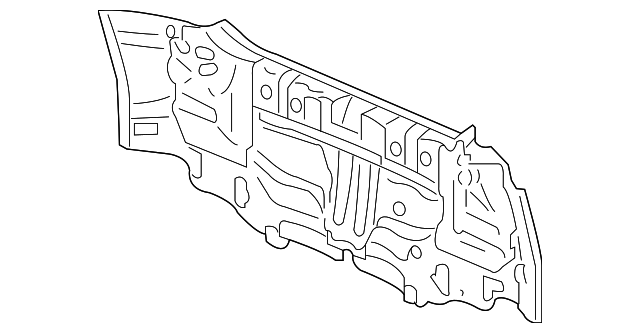 Genuine OEM Acura - Rear Body Panel Part# 66100-TK4-A11ZZ | Acura Parts ...