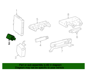 89747-0R020 - Warning Buzzer - 2009-2021 Toyota | OEM Genuine Parts