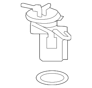 2009-2017 GM Fuel Pump Module without Fuel Level Sensor, with Pressure ...