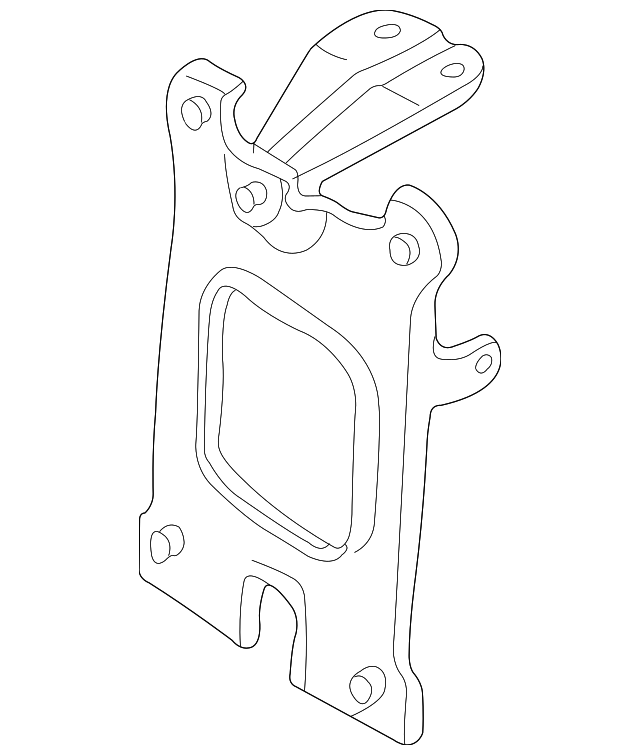 AJ51-18-885A - PCM Mount Bracket - 2002-2006 Mazda MPV | Mazda OEM ...