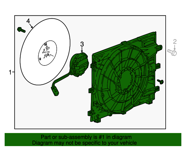 84847896 GM Engine Cooling Fan | GM Parts Store