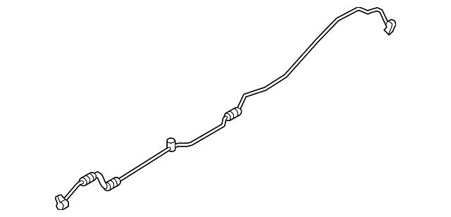 64539159908 - 2010-2017 BMW A/C Refrigerant Discharge Hose (64-53-9-159 ...