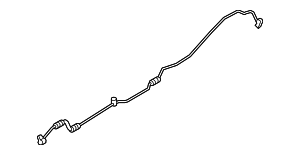 64539159908 - 2010-2017 BMW A/C Refrigerant Discharge Hose (64-53-9-159 ...
