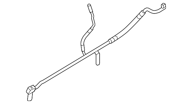 2010-2017 BMW A/C Refrigerant Suction Hose 64-53-9-120-005 ...