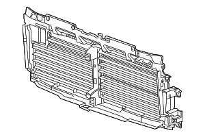 2020-2023 GMC Front Bumper Shutter 84735801 | TascaParts.com