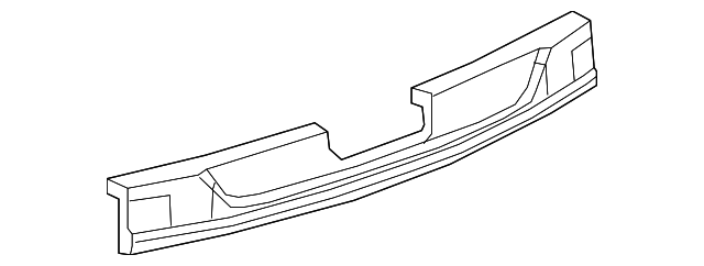 2016-2019 Chevrolet Volt Rear Bumper Fascia Energy Absorber 23208334 GM ...