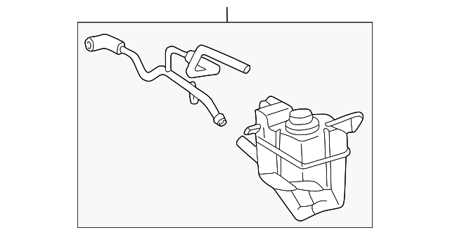 2000-2006 Ford Reservoir 5W4Z-8A080-AA | OEM Parts Online