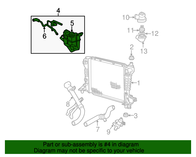 2000-2006 Ford Reservoir 5W4Z-8A080-AA | OEM Parts Online