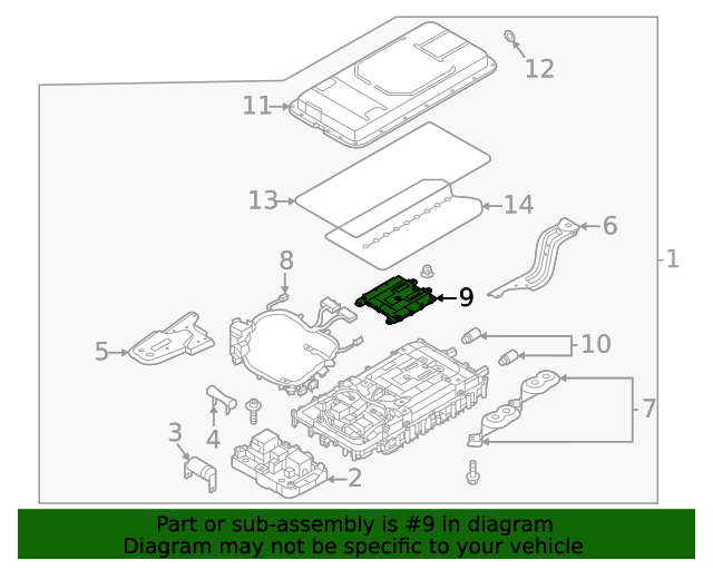 2020-2022 Ford Escape Control Module lx6z10b687a | TascaParts.com