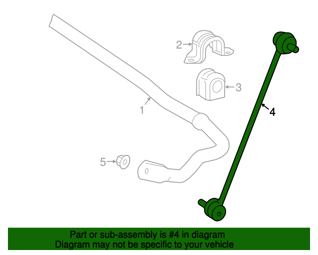 48820-02110 - Stabilizer Link 2016-2022 Toyota | Ourisman Toyota Parts