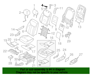 Genuine OEM Headrest Guide Bezel Part# LR080532 Fits 2017-2021 Land ...