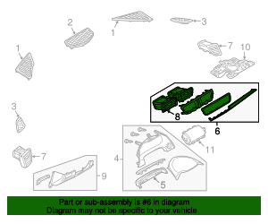 2014-2016 Mazda 3 Trim Molding BHN1-55-150A-02 | OEM Parts Online