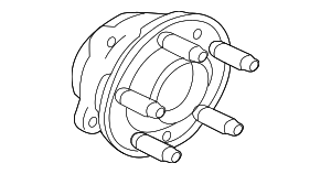 2021-2025 Land Rover Wheel Bearing And Hub Assembly LR178621 | OEM ...