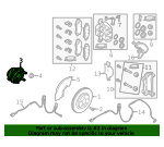 2021-2025 Land Rover Wheel Bearing And Hub Assembly LR178621 | OEM ...