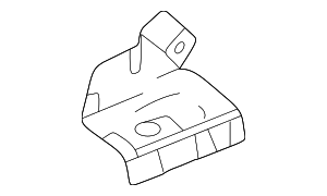 2021-2023 GM Driver Side Body Lock Pillar Lower Filler 84847759 ...