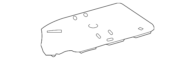 2007-2011 Toyota Camry Trunk Floor Access Cover 64770-06230 | Toyota Parts