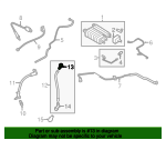 2009-2023 Ford PCV Tube Connector 7T4Z-9E499-D | TascaParts.com