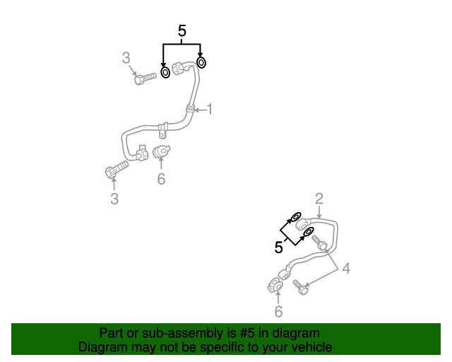 90430-16012 - Engine Oil Cooler Gasket 1992-2024 Lexus | Longo Lexus Parts
