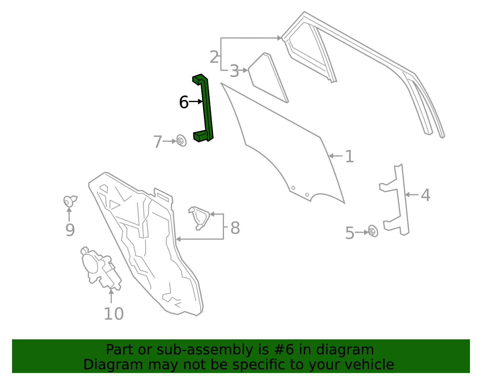 2020-2025 Ford | Rear Retainer | LB5Z-78222A01-A | Walls' Ford Parts